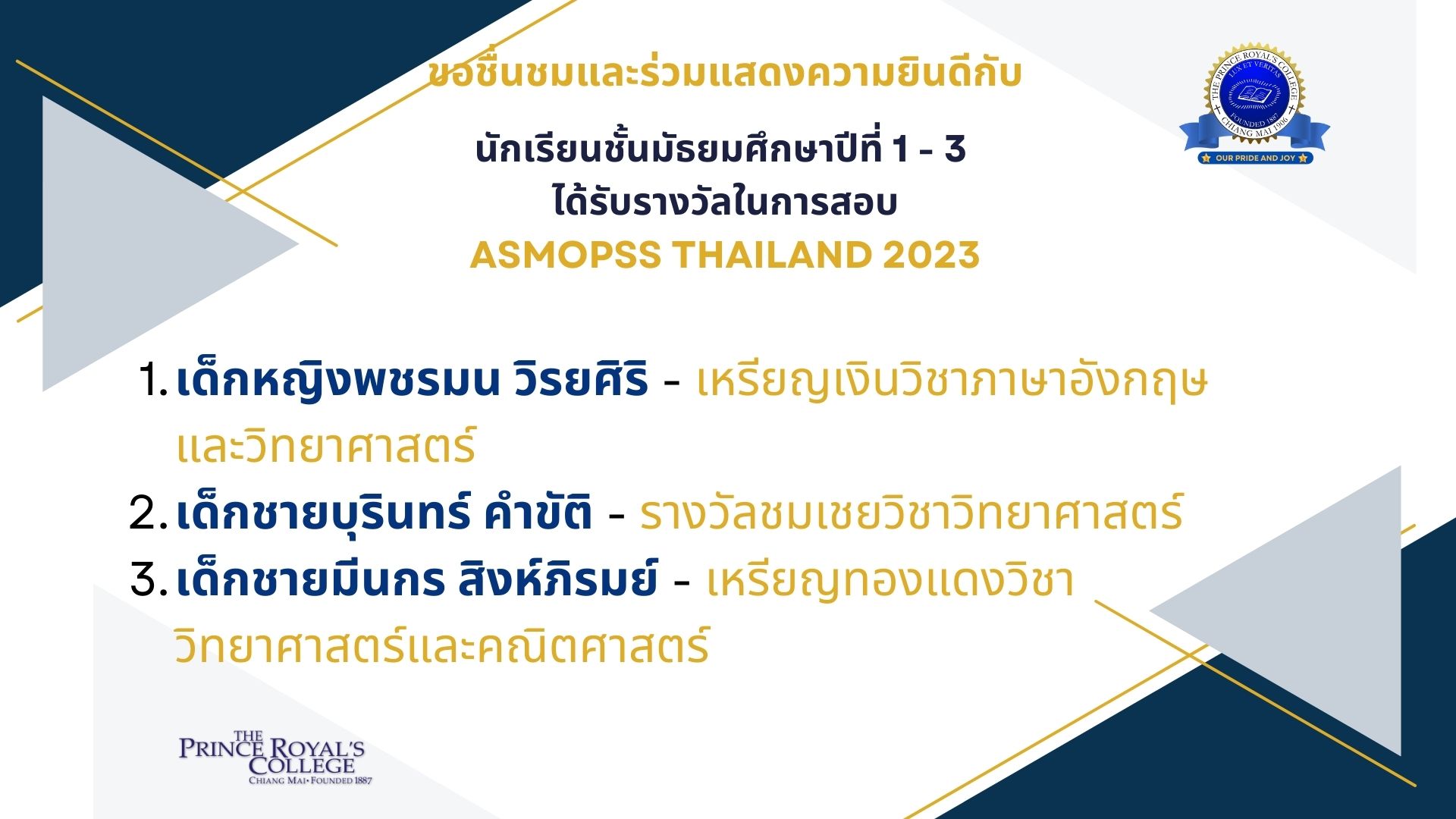 ASMOPSS (Asian Science & Mathematics Olympiad for Primary and Secondary ...