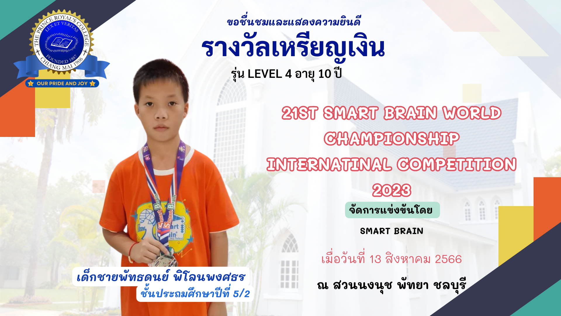 “21st Smart Brain World Championship Internatinal Competition 2023 ...
